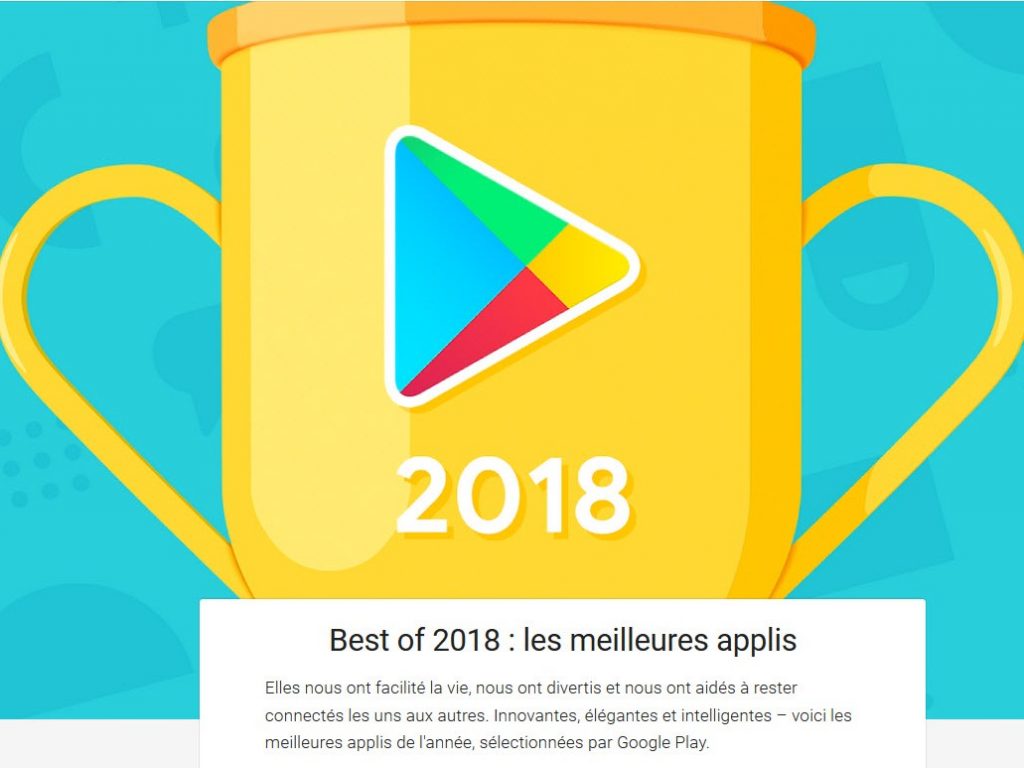 Google Play: Und die besten 2018-Anwendungen sind....... - Logitheque ...