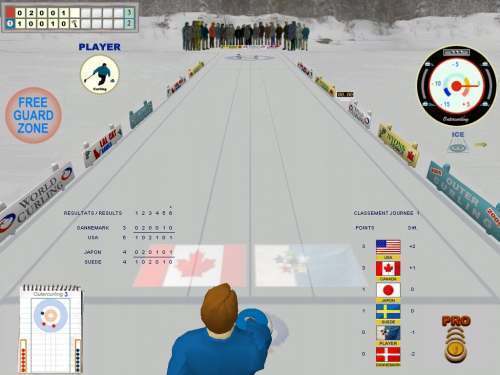 Outdoor Curling Simulation