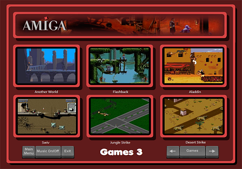 Amiga Arcade Launcher