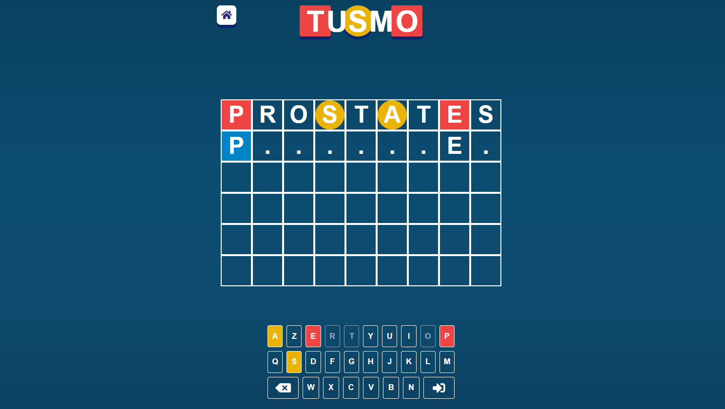 TUSMO : Jouer à ce motus-like en ligne