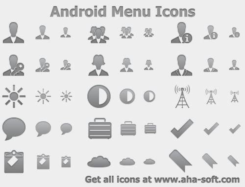 Download Android Menu Icons