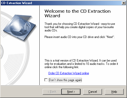 Download CD Extraction Wizard