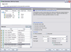 EMS Data Generator for Oracle