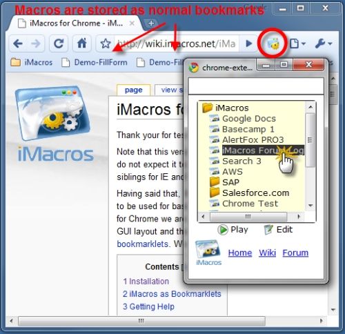Descargar iMacros for Chrome