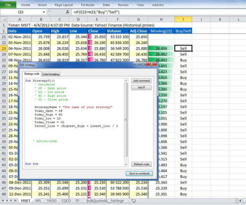 Download BacktestingXL Pro