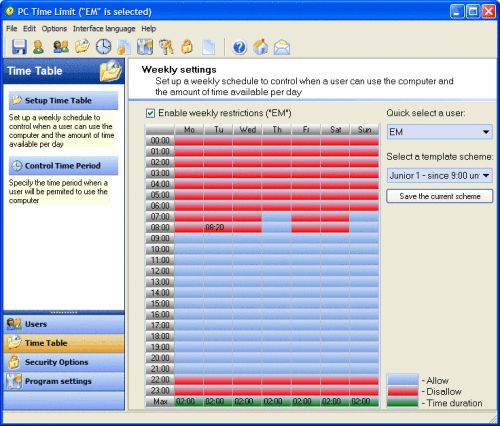 Descargar PC TIME LIMIT PRO