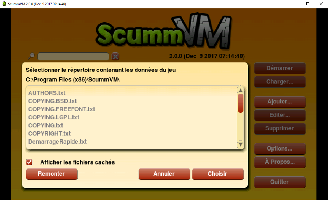 Descargar scumm Vm