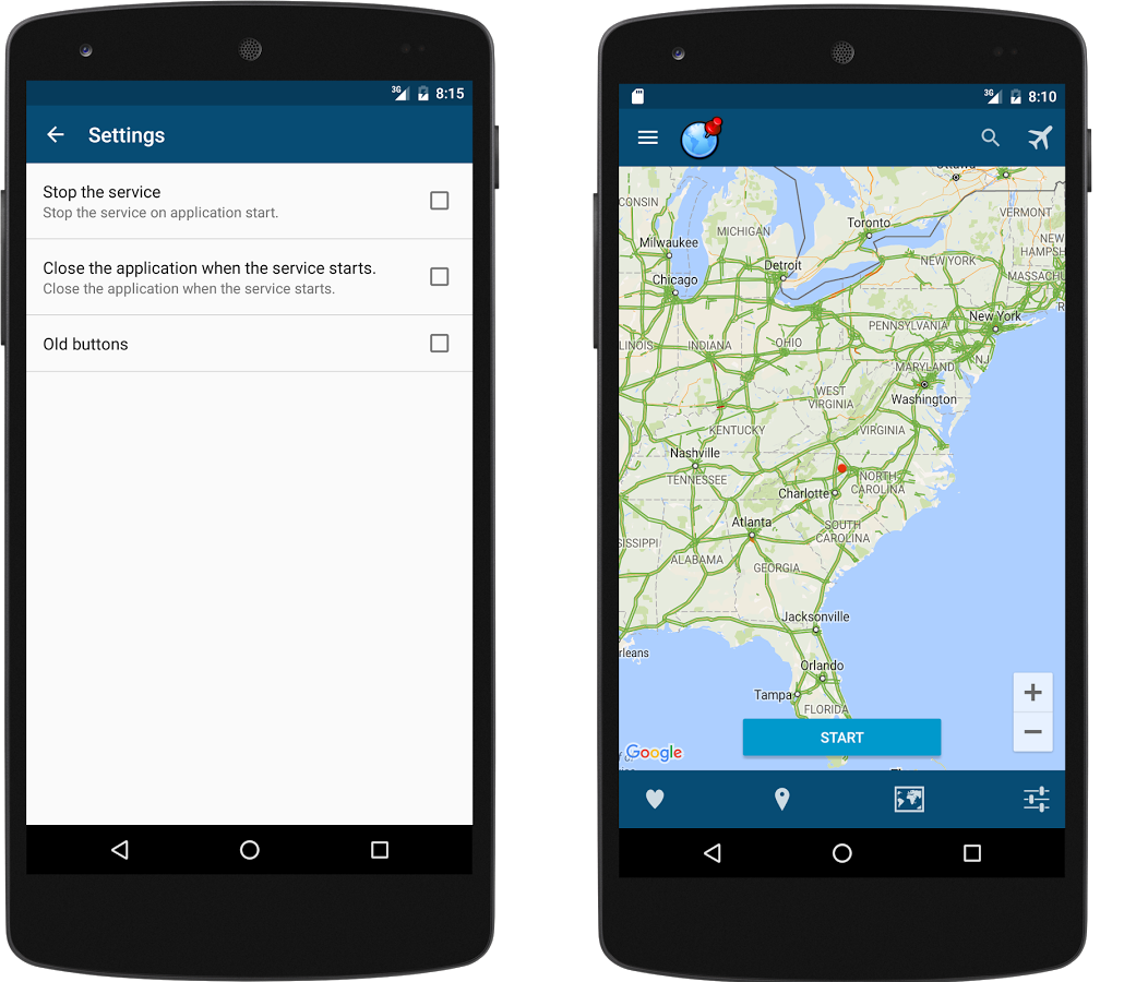 Descargar Emplacement Faux (Fake GPS) Android