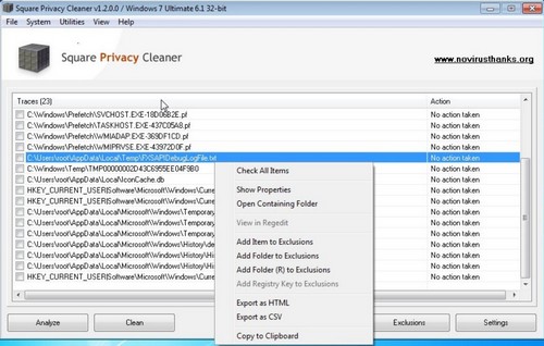 Download Square Privacy Cleaner Pro