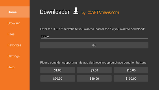 Descargar AftvNews Downloader