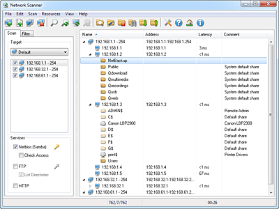 Descargar Network Scanner by LizardSystems