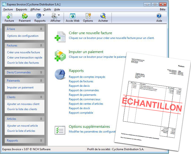 Download Express Invoice - Logiciel de facturation