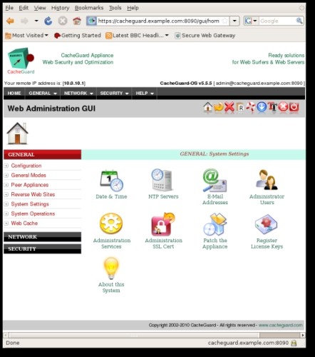 Descargar CacheGuard Appliance