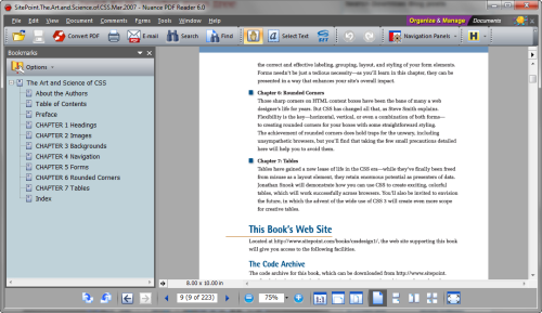 Nuance PDF Reader