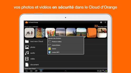 Descargar le Cloud d'Orange iOS