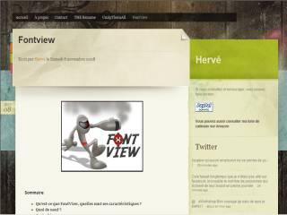 FontView