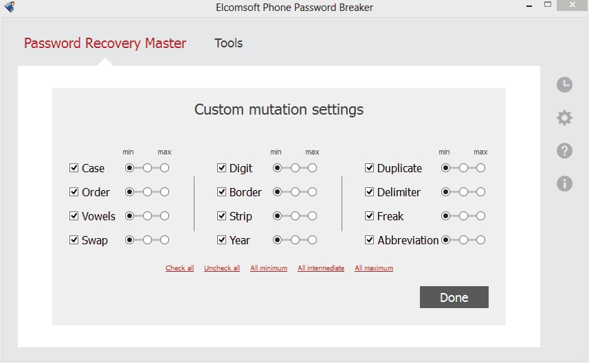 Download Elcomsoft Phone Password Breaker