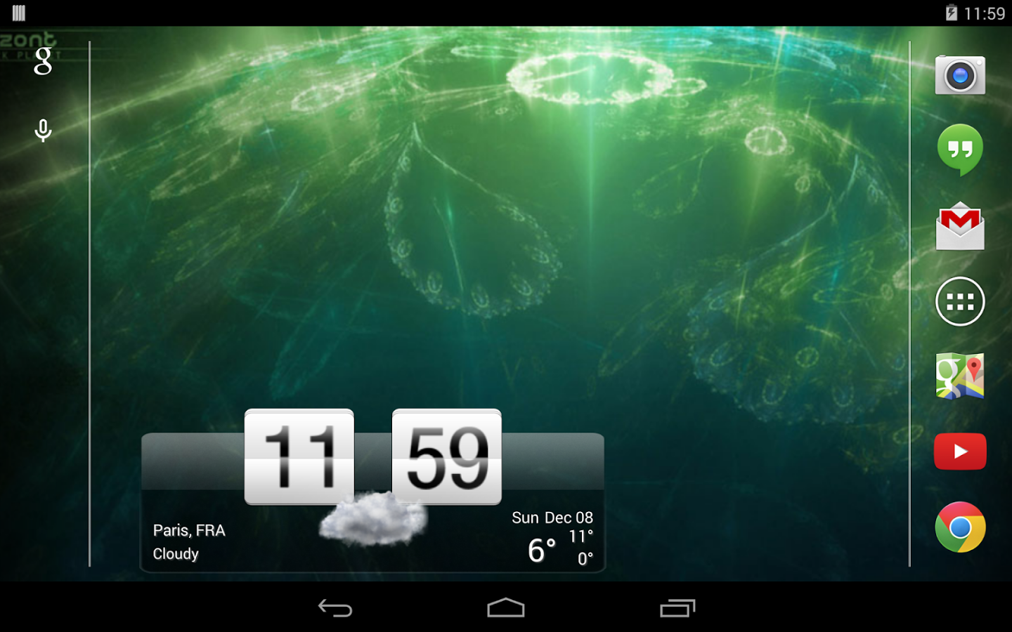 Download Sense Flip Clock & Weather Android