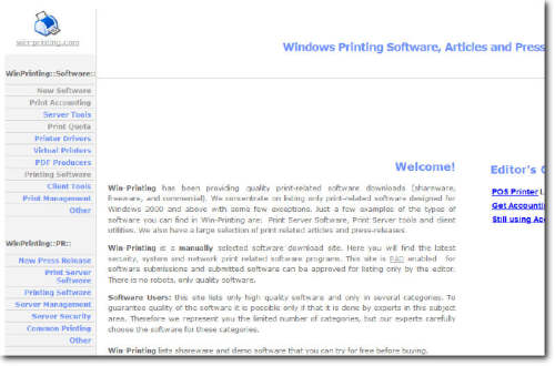 Download Windows Printing Software