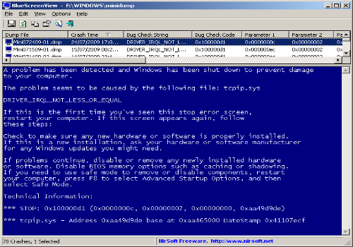 Download BlueScreenView