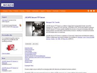 Download JSCAPE Secure FTP Server
