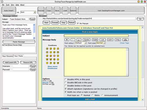 Download Desktop Forum Manager