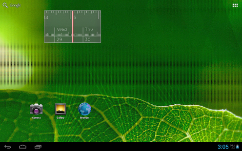 Linear Clock Widget Pro