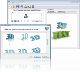 Descargar Insofta 3D Text Commander