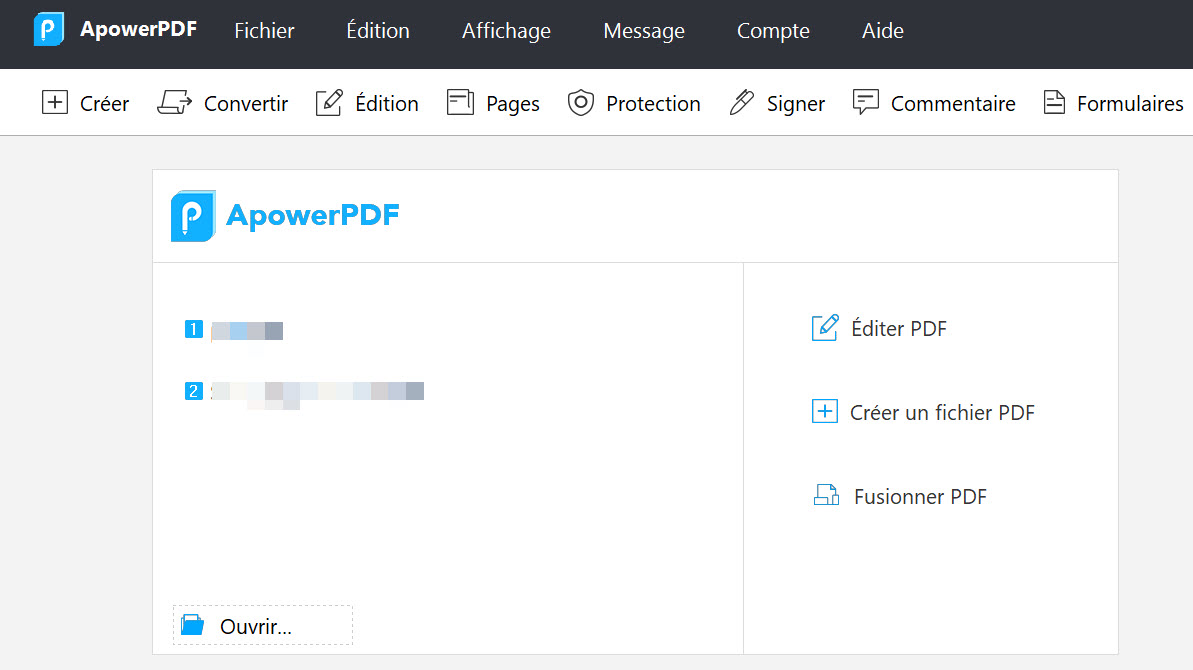 Download ApowerPDF - éditeur PDF puissant sur Windows