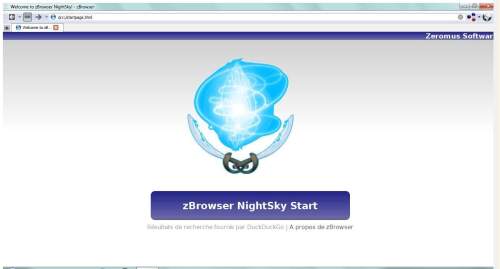 zBrowser NightSky