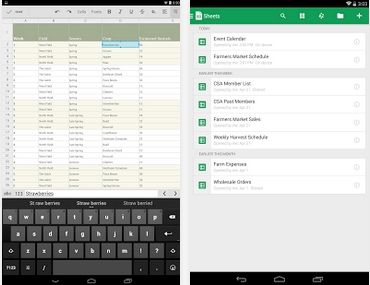 Download Google Sheets Android