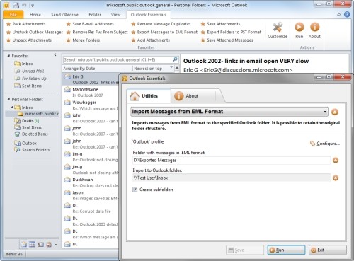 Download Outlook Essentials