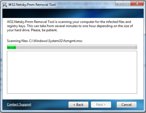 Download Netsky Removal Tool