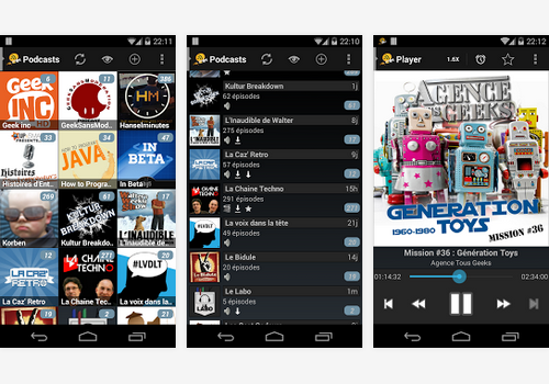 Podcast Addict Android