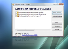 Descargar Protect Folders in Windows