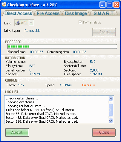 Descargar Disk Checker