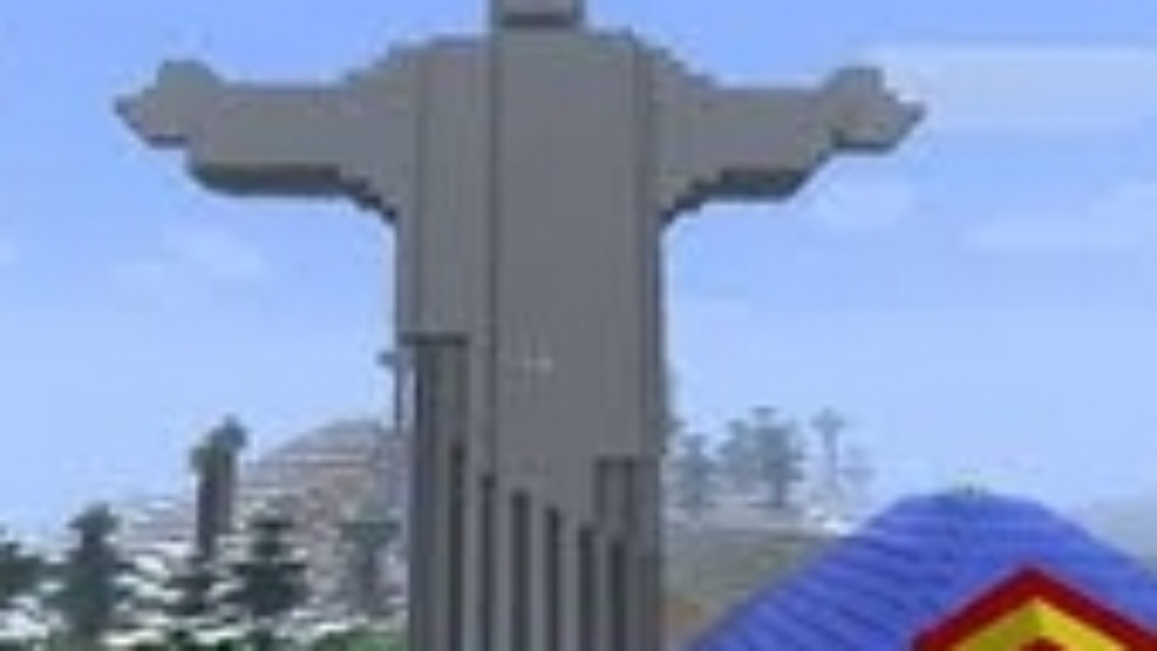 Jesus Statue Rio Minecraft