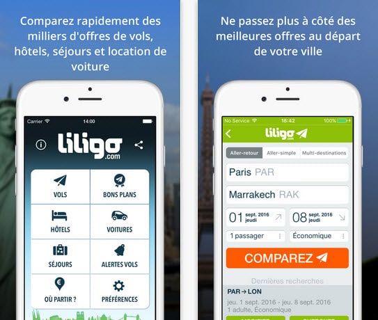 Flight, hotel, rental: the best booking applications - Logitheque English