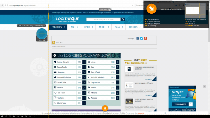 How to take screenshots easily with Snagit? - Logitheque English