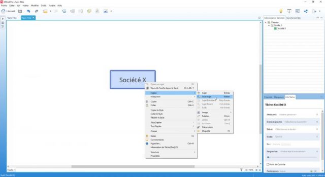 How to create a diagram or flowchart with XMind software? - Logitheque ...