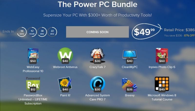 Bundle Stacksocial: ¡Un precio excepcional por 10 programas para PC ...