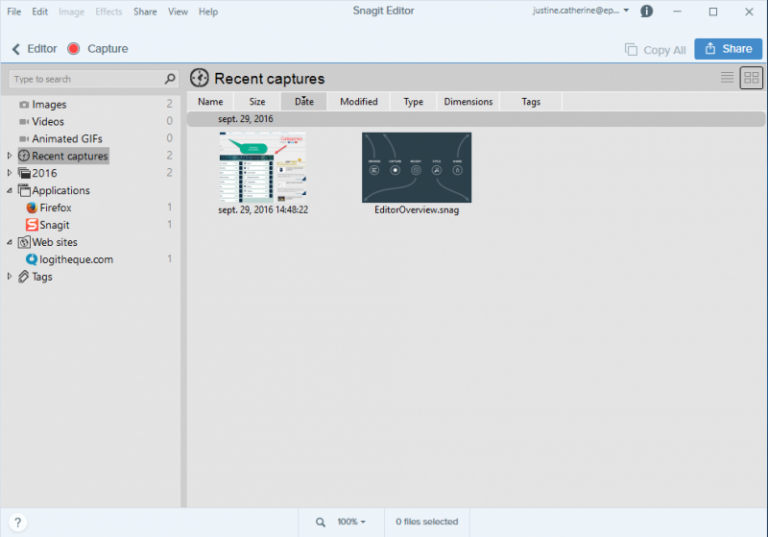 ¿Cómo tomar capturas de pantalla fácilmente con Snagit? - Logitheque ...
