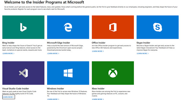 Vous voulez tester les produits Microsoft ? Il y a de la nouveauté pour ...