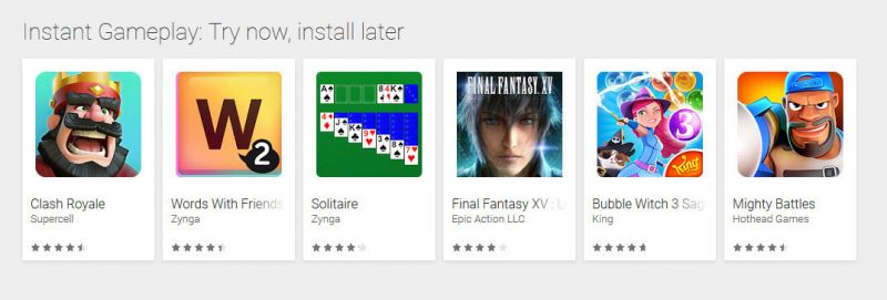 Google Play Instant: what is it and how does it work? - Logitheque English