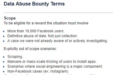 Facebook wird Sie belohnen, wenn Sie einen Missbrauch wie den von ...