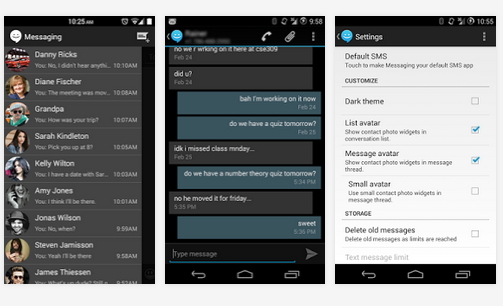 Nuestras 10 mejores aplicaciones SMS para Android - Logitheque Español