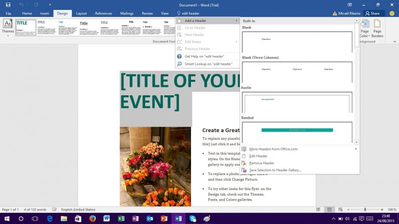 Microsoft Office 2016 : le test de la preview