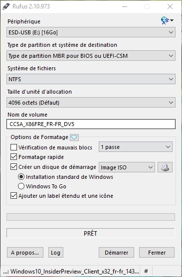 How to create a bootable key? - Logitheque English
