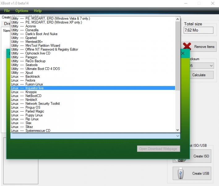 How to create a bootable key? - Logitheque English