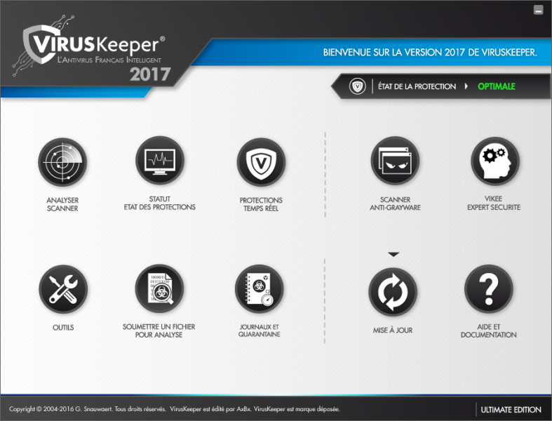 Release of VirusKeeper 2017: new features - Logitheque English